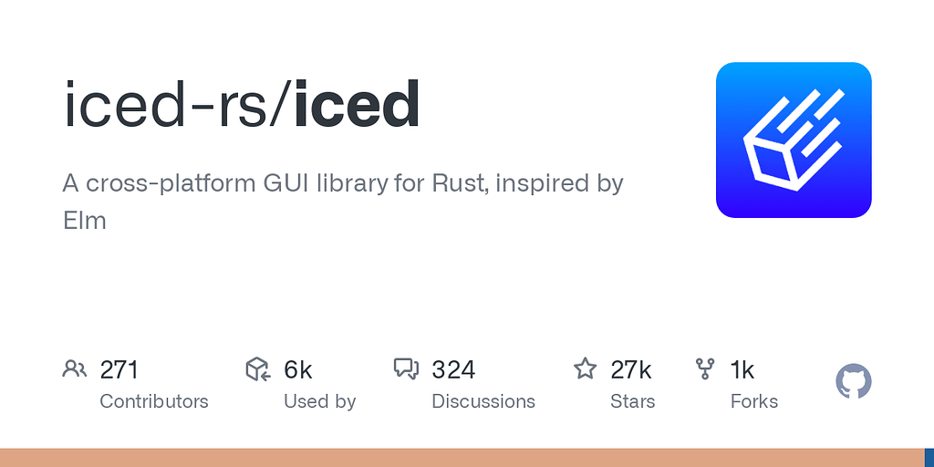 GitHub: New iced releases - Request Feedback - iced